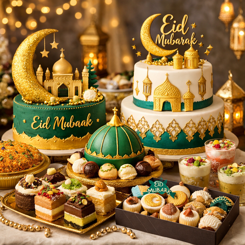 Eid Special Cake Arrangements | Custom Celebration Cakes